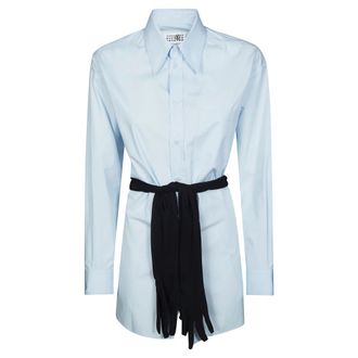 Maison Margiela Camicia Long-Sleeved - - Blouses & Shirts - Damen - Blau - XS
