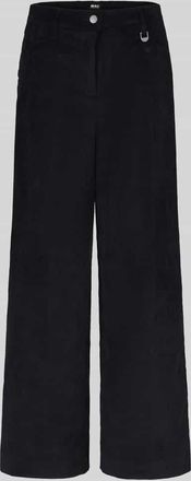 M.A.C Wide Leg Cordhose mit G&uuml;rtelschlaufen Modell Palazzo