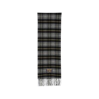 Woolrich Woll Karo Schal - - Accessories - unisex - Schwarzk - ONE SIZE
