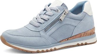 Marco Tozzi Baskets Plates avec Fermeture éclair pour Femme - Vegan, Polar Comb, 37 EU