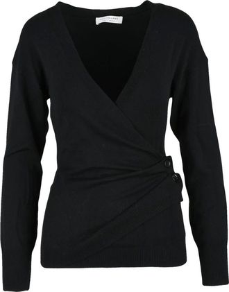 Philosophy di Lorenzo Serafini Femme, Pulls, Noir, Taille: 36 FR Maglia