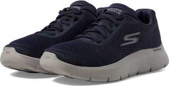 Skechers Herren GO Walk Flex Remark Sneaker, Marineblau, 49 EU