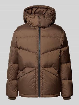 Marc O'Polo Denim Regular Fit Daunenjacke mit Kapuzenkragen