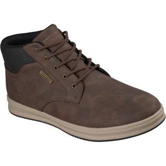Skechers Palmiro Wallace Herren Schokoladenstiefel