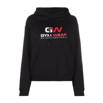Balenciaga Kapuzenpullover - - Sweatshirts & Hoodies - Damen - Schwarzk - L
