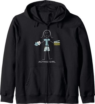 Whyitsme Design Lustige Schauspielerin, Schauspielerin Kapuzenjacke
