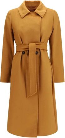 Max Mara Bcollag G&uuml;rtelmantel - - Coats - Damen - Braun - XS