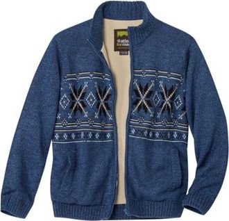 Atlasformen Blouson Tricot Jacquard Doublé Polaire - 3XL