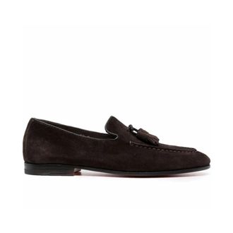 Santoni Leder Loafer - - Shoes - Herren - Braun - 46 EU