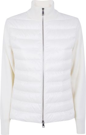 Moncler Classic Bi-Material Cardigan