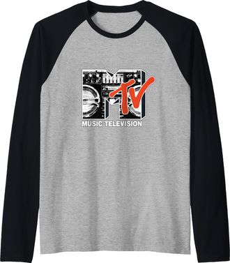 Giesswein Klassisches MTV-Logo-Design Raglan