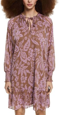 Esprit Damen 012EO1E303 Kleid, 243/TAUPE 4, 36