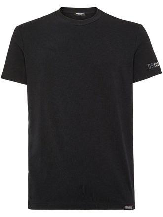 Dsquared2 t-shirt en coton &agrave; logo imprim&eacute; - Noir