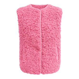 Lollys Laundry VadaLL Vest - - Jackets - Damen - Rosa - M