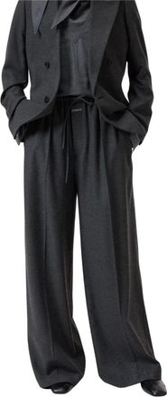 Closed Femme, Pantalons, Gris, Taille: 38 FR Wynston Wide Pantalons