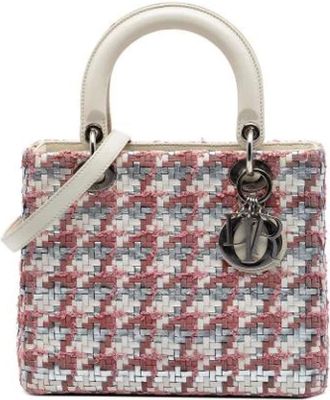 Dior Pre-owned Cuir sacs-dior - Femme - Pre-owned - Blanc - Taille: ONE Size