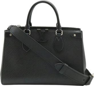Louis Vuitton Sac bandouli&egrave;re Pre-owned Epi Cuir Grenelle Tote PM - Femme - Pre-owned - Noir - Taille: ONE Size