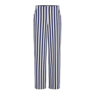 Ichi Hose - - Trousers - Damen - Blau - XL