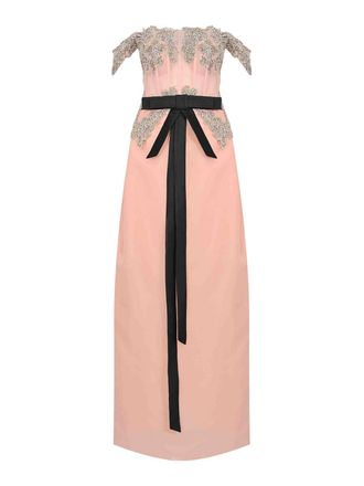 Tarik Ediz Robe De Soir&eacute;e - Rose