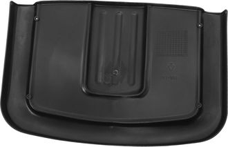 DOITOOL Ergonomische Bogenförmige Stuhllehnenplatte aus Robustem Kunststoff Ersatzteil für Küchen Esszimmerstühle für Büro- Konferenz Schulungsräume zur Rücke