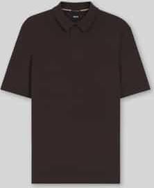 HUGO BOSS Regular Fit Poloshirt aus reiner Schurwolle Modell NOLANO