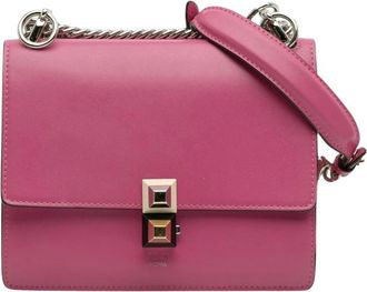 Fendi Sac bandouli&egrave;re &agrave; cha&icirc;ne Pre-owned - Femme - Pre-owned - Rose - Taille: ONE Size
