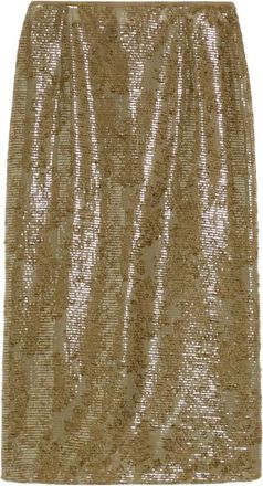 Pennyblack Femme, Jupes, Vert, Taille: 40 FR Hauts