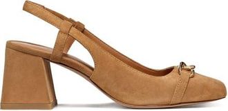 Geox Escarpins D Coronilla pour Femme, Cognac, 38 EU