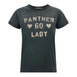 Valentino Garavani Panther Lady Print T-Shirt - - Tops - Herren - Grau - M