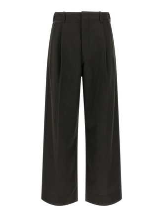 Christophe Lemaire Formale Hose - Braun