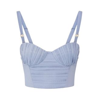 Elisabetta Franchi Damen, Oberteile, Blau, MGr&ouml;&szlig;e