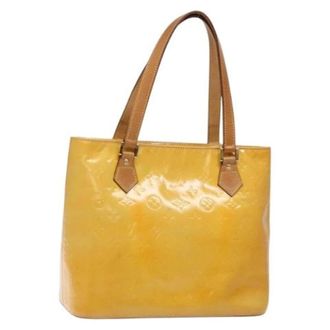 Louis Vuitton Pre-owned Cuir sacs-louis-vuitton - Femme - Pre-owned - Jaune - Taille: ONE Size