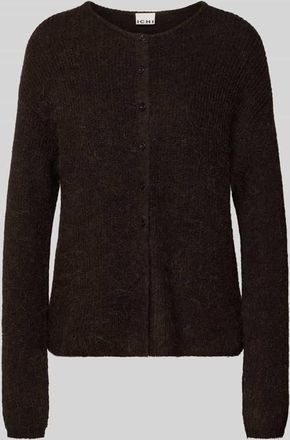 Ichi Strickjacke mit Rundhalsausschnitt Modell KAMARA