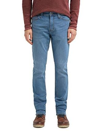 Mustang Jeans Mustang Bostonk Jean slim Homme Bleu (Mittelblau 312) W32/L32 (Taille fabricant: 32/32)
