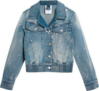 Desigual Femme, Vestes, Bleu, Taille: 42 FR Chaq Pony Jacket