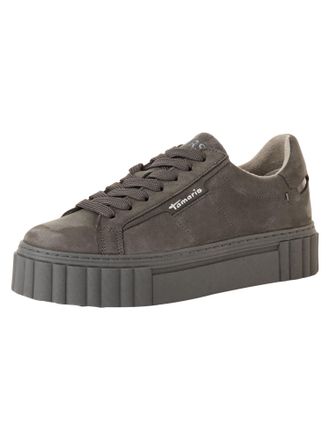 Tamaris Damen Sneaker bequem; Anthracite, EU 37