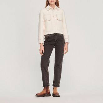 Sandro Kurzer, gekn&ouml;pfter Mantel