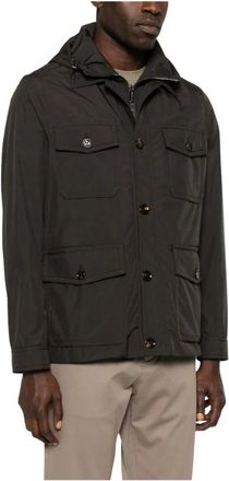 Moorer Homme, Vestes, Brun, Taille: 4XL Ferri-Stp Jacket