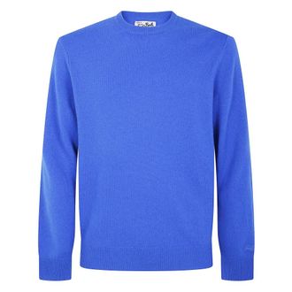 MC2 Saint Barth Round-Neck Strickwaren - - Knitwear - Herren - Blau - XL