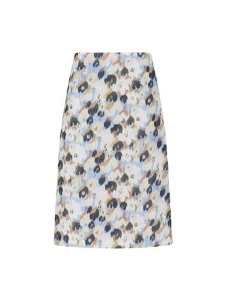 Marni Midi Skirt Secret Bouquet