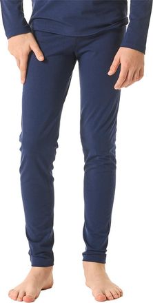 Schiesser Unisex Unterhose lang-Thermo Unterwäsche, dunkelblau_181855, 152