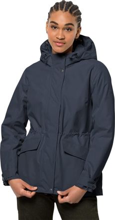 Jack Wolfskin Damen Lake Louise Jacket, night blue, L EU