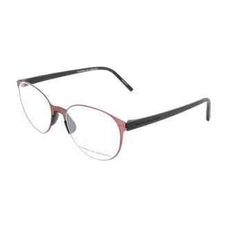 Porsche Design unisex, Accessoires, Rouge, Taille: ONE Size Cadres Métalliques Bourgogne Unisexe Bracelet Cadran