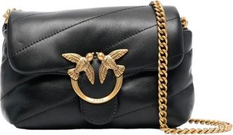 Pinko Pinko, Femme, Sacs, Noir, Taille: ONE Size Baby Love Bag Puff