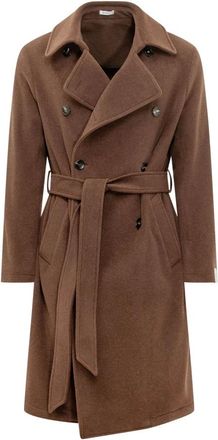 Breras Milano Breras - Cappotto DP - Homme - Manteaux - Brun - Taille: 2XL
