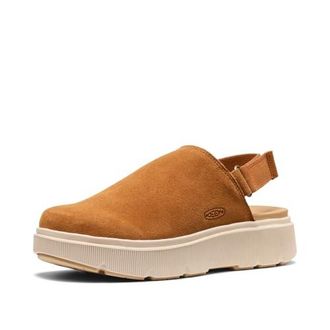 Keen Elle Mila Mules confortables en cuir r&eacute;glables pour femme, Keen &Eacute;rable, 37.5 EU