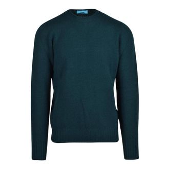 Drumohr Pullover Girocollo - - Knitwear - Herren - Gr&uuml;n - 3XL