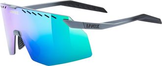 Uvex pace stage - Sportbrille f&uuml;r Damen und Herren - 100% UVA-, B, C Schutz - beschlagfrei - white matt/mir.silver - one size