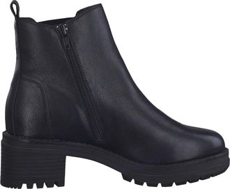 Jana Damen Chelsea Boots Wasserabweisend Vegan, Schwarz (Schwarz Nappa), 39 EU