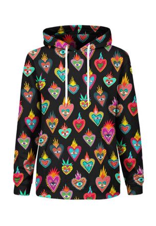 Mr. Gugu & Miss Go Mexican Hearts Hoodie